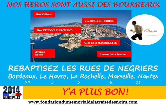 Marseille, port négrier, assume ton histoire - Conférence de presse ...
