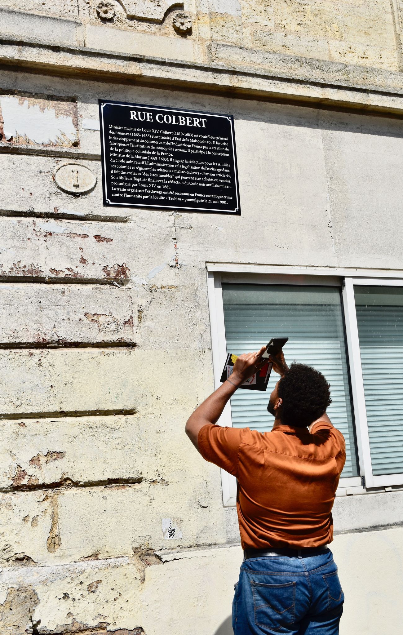 INAUGURATION PLAQUE EXPLICATIVE – Le Colbert ne flottera plus ...