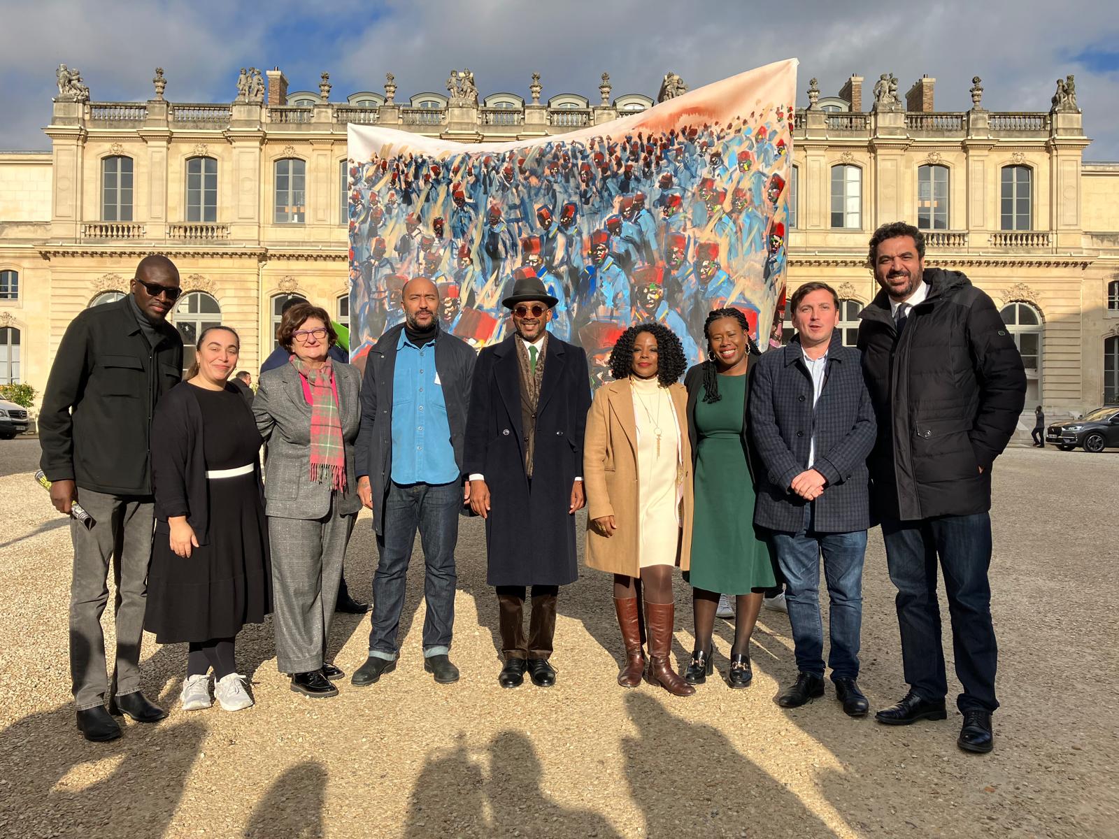 «THIAROYE EN NOUS » - OEUVRE-HOMMAGE AUX MARTYRS DE THIAROYE OFFERTE AU ...